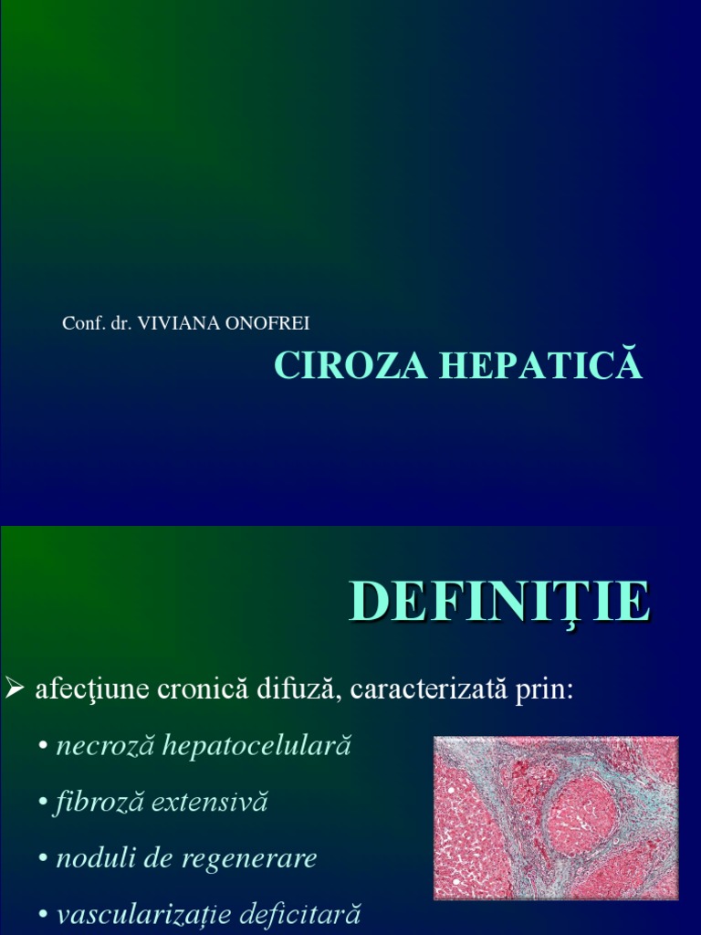 Ciroza Hepatica 2023 El | PDF