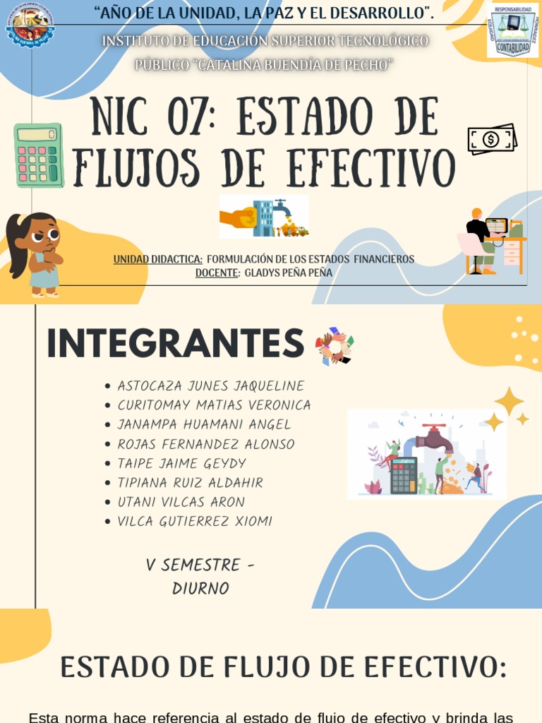 Nic 07 | Descargar gratis PDF | Efectivo | Estado financiero