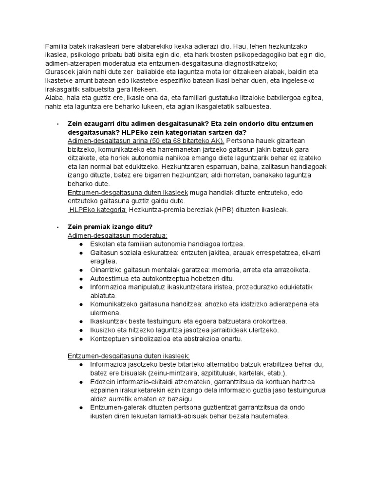 1 Kasu Praktikoa | PDF