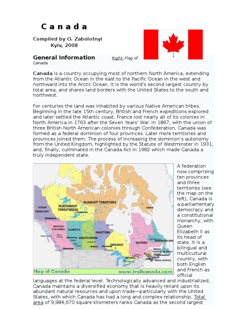 Canada Part1 | PDF | New France | Canada