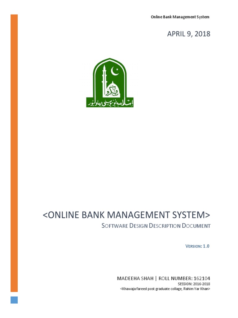 Madeeha Shah - Online Bank Management System | PDF | World Wide Web | Internet & Web