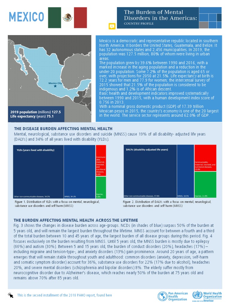 MentalHealth-profile-2020 Mexico - Country - Report - Final | PDF