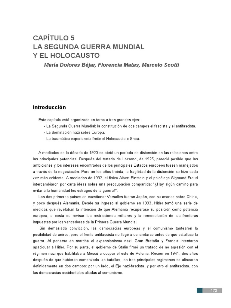 4.LISTO Bejar. Cap. 5 - 6 | PDF | Alemania nazi | Adolf Hitler