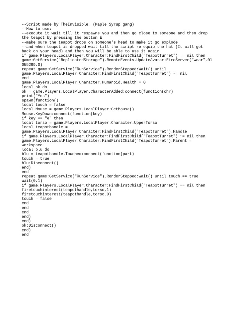 Brookhaven Rp Fe Bomb Syn x Only | PDF
