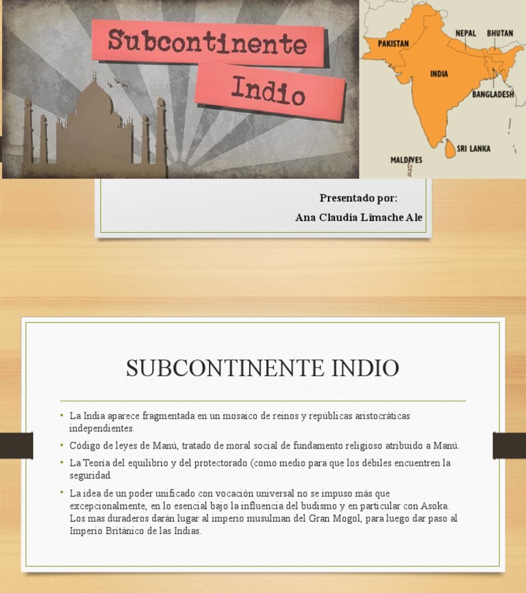 Subcontinente de La India | PDF