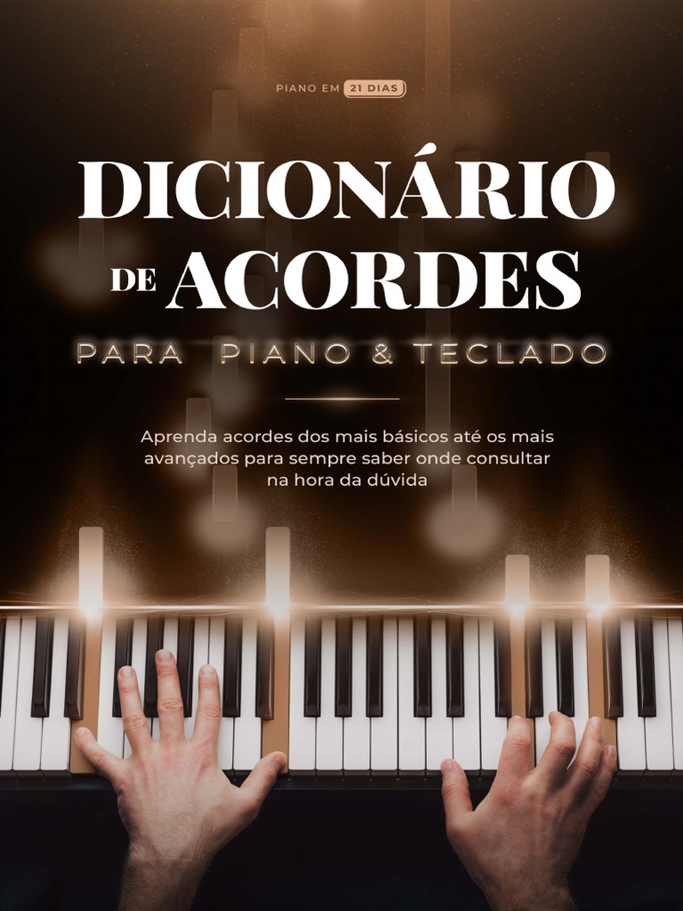 05 - Dicionario - de - Acordes - para - Piano - Teclado | PDF | Acorde (música) | Pitch (música)