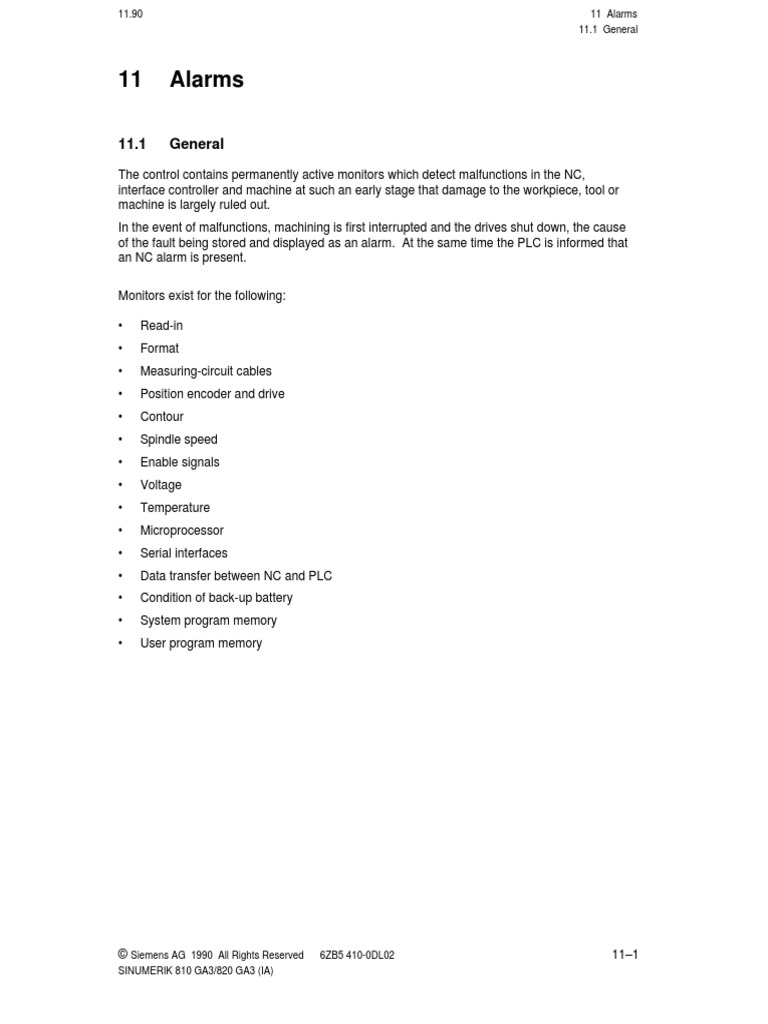 11 Alarms | PDF | Programmable Logic Controller | Computer Engineering