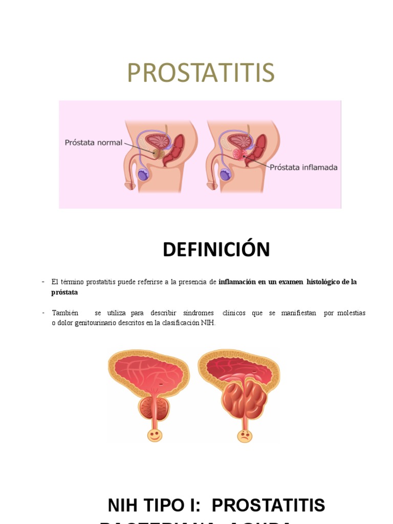 Prostatitis presentación | PDF | Causas de la muerte | Inmunología
