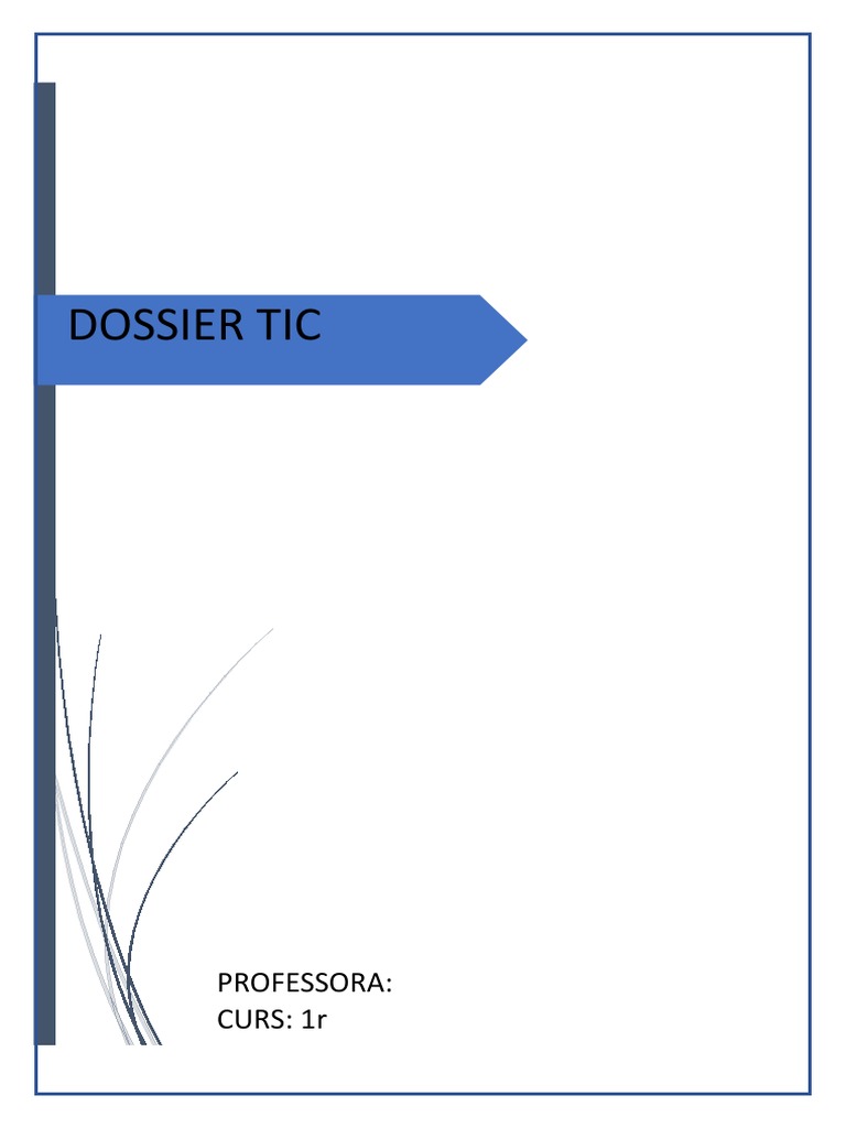 Dosier Tic | PDF