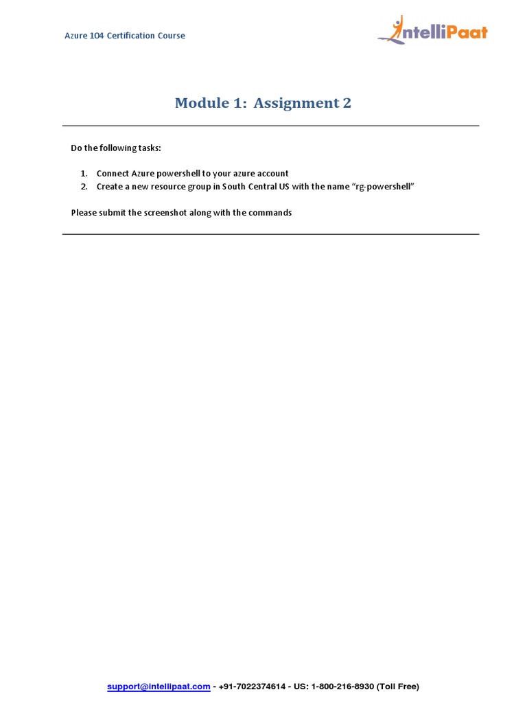 Module 1 Assignment 2 | PDF