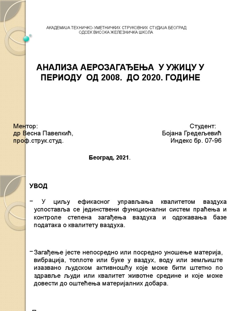 Bojana Prezentacija 21.10.2021 | PDF