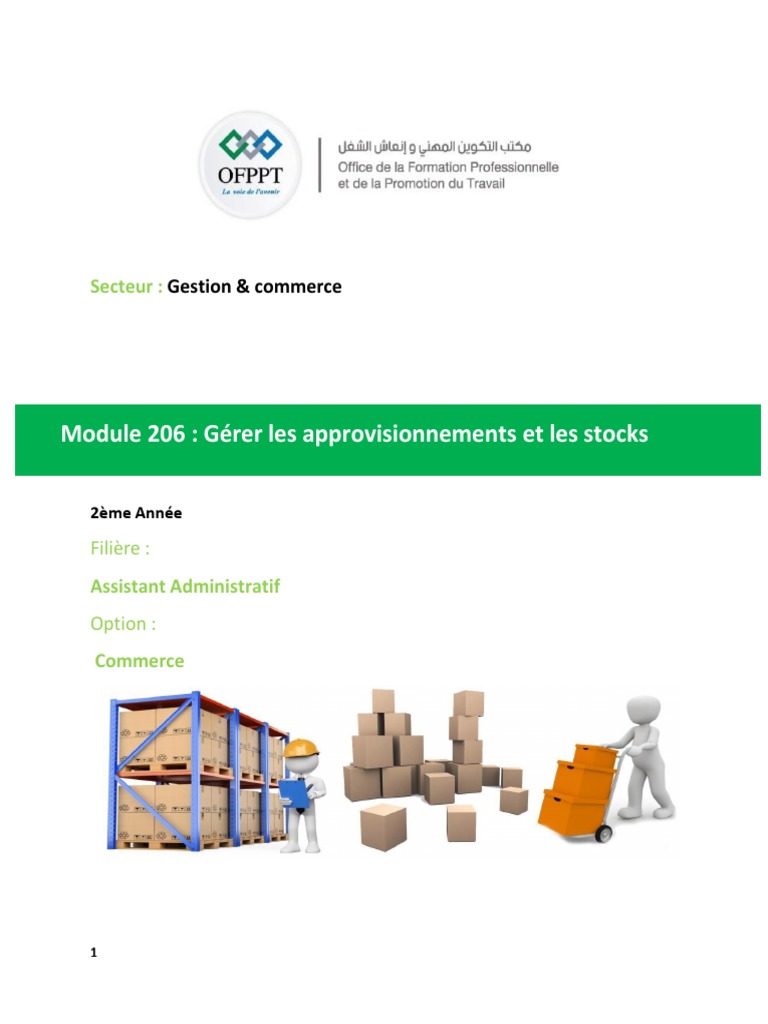 Module Gestion Des Approvisionnements Et Des Stocks | PDF