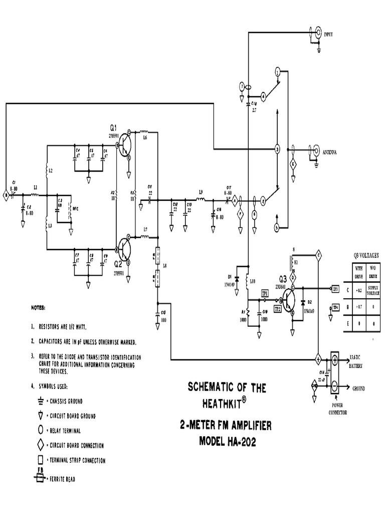 Heathkit HA 202 Schematic | PDF
