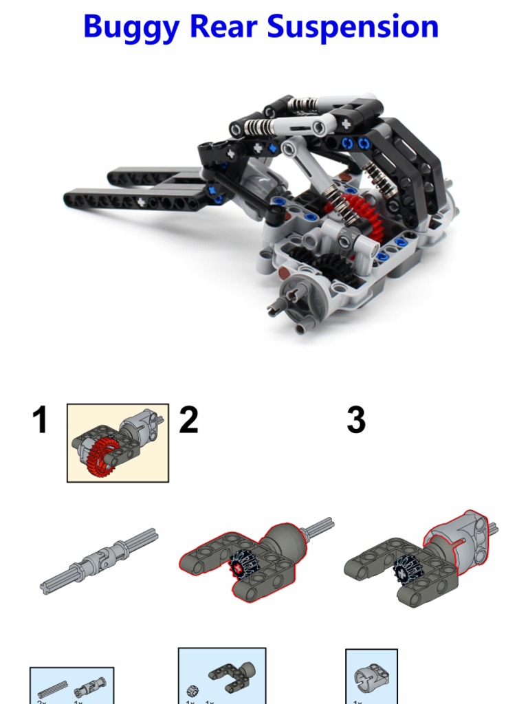 Buggy Rear Suspension Instruction - 复件 | PDF