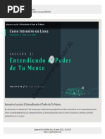 Desprogramar Creencias | PDF | Gratitud | Amor