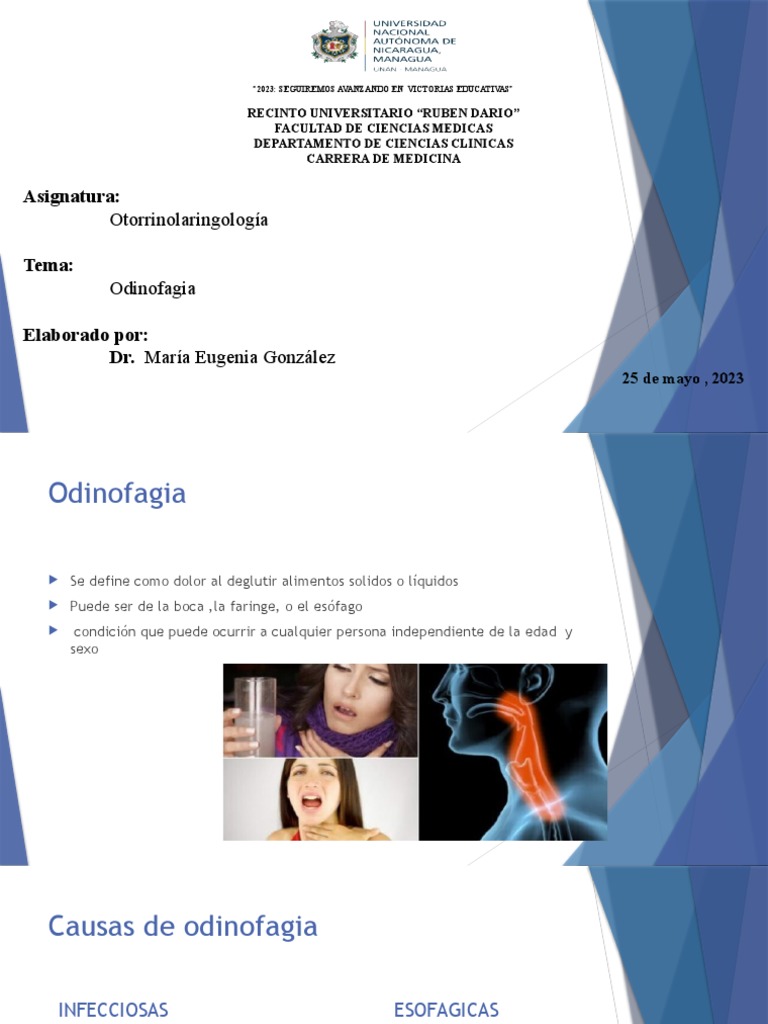 Odinofagia: Causas y Anatomía Faringeal | PDF | Ciencia y matemáticas