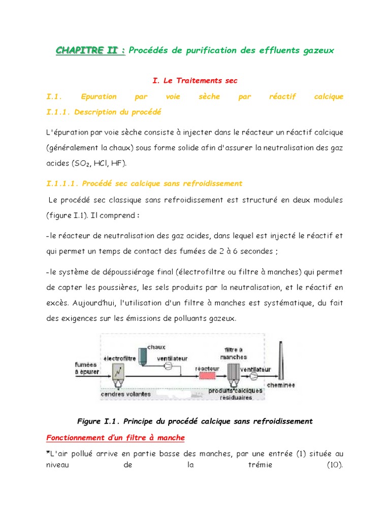 Chapitre II Tech Env | PDF