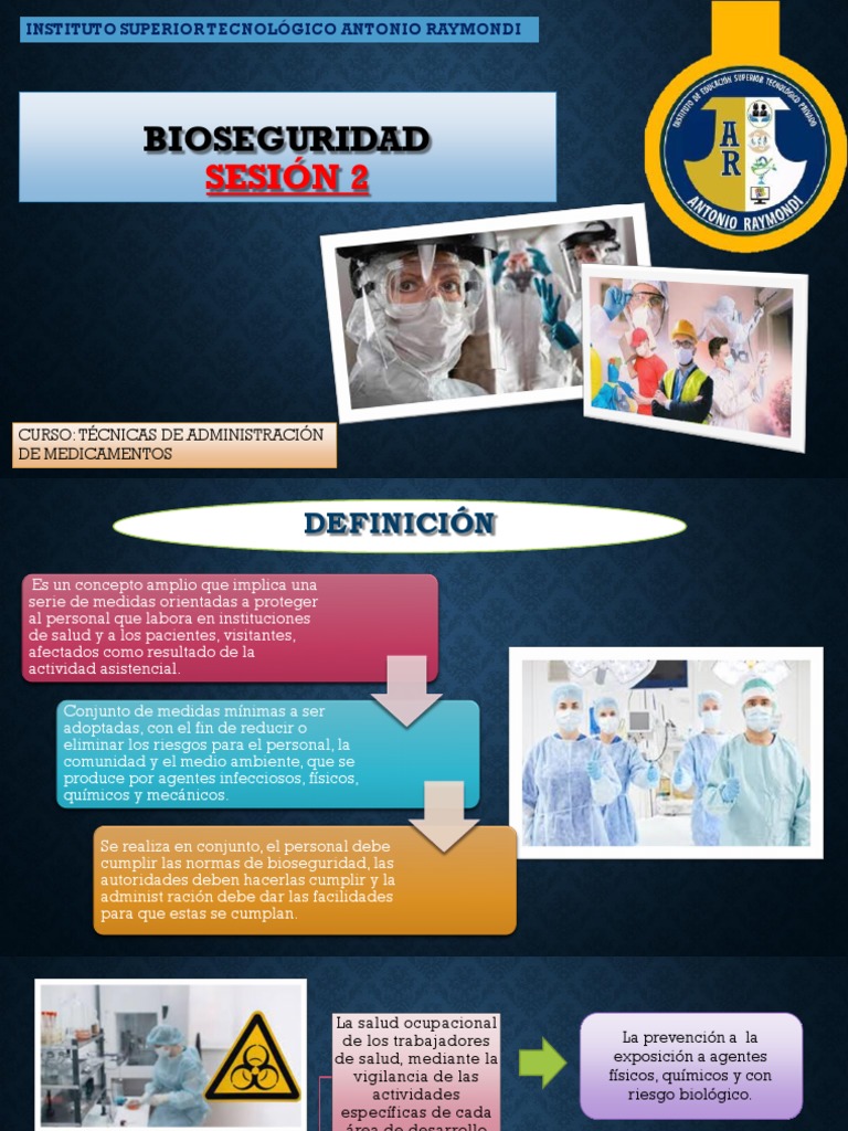 Sesion 2 - Bioseguridad | PDF | Lavado de manos | Medicina