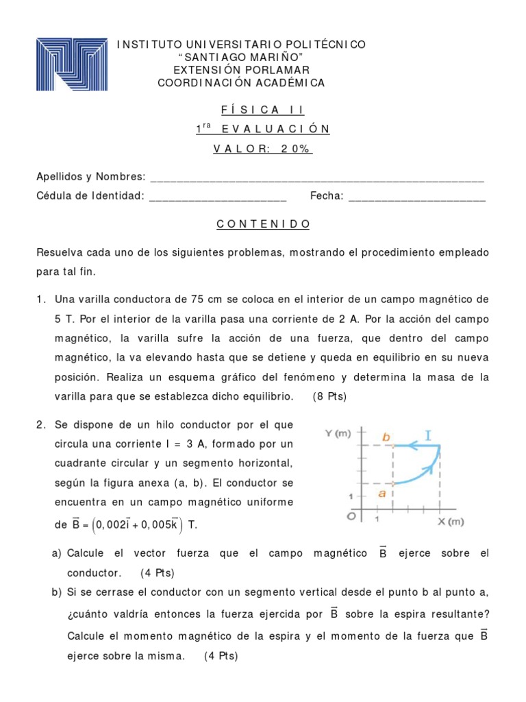 1ra Evaluación - Corte 3 | PDF