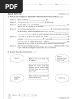 Form 4 English Exercise | PDF