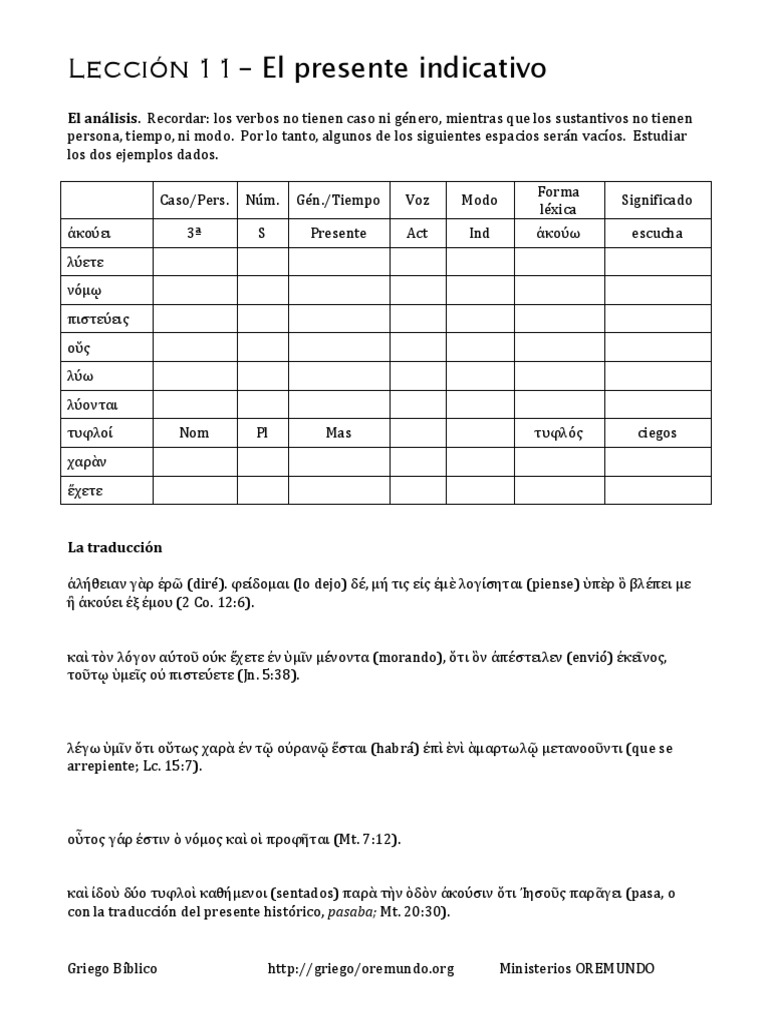 Leccion 11 Tarea | PDF | Artes del Lenguaje y Comunicación | Estudios ...