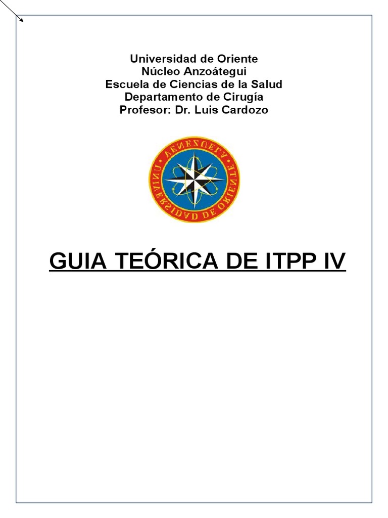 Guia Teorica de Itpp IV | PDF
