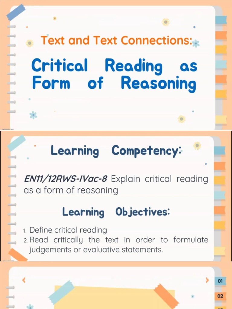 Critical Reading | PDF