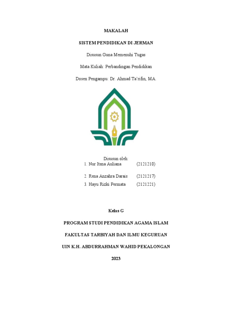 Makalah Perpend Kel 13 | PDF