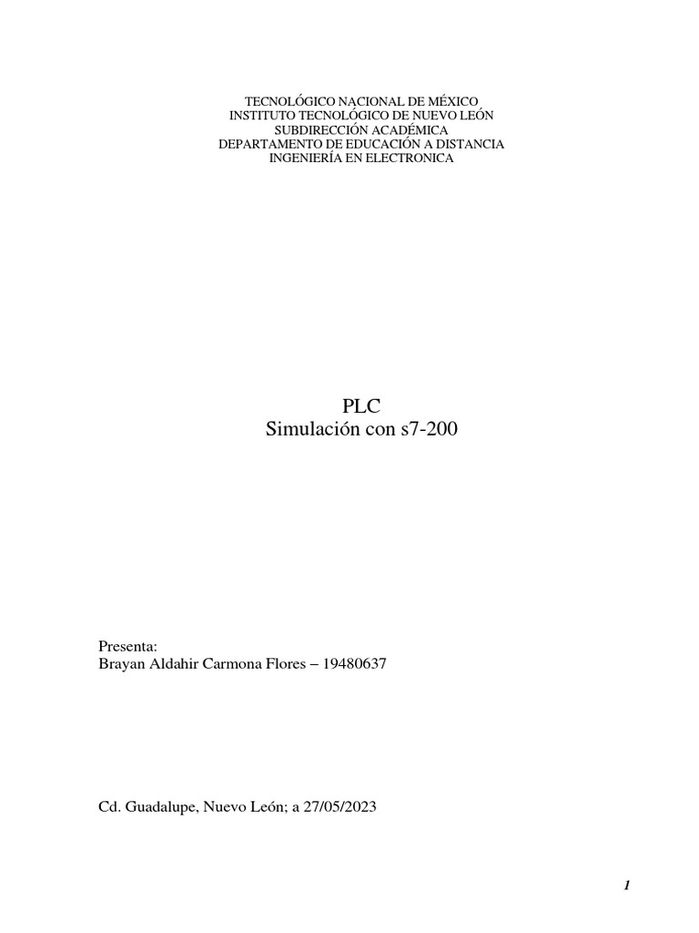 Metodo Grafcet | PDF | Controlador lógico programable | Informática Metodo Grafcet | PDF | Controlador lógico programable | Informática