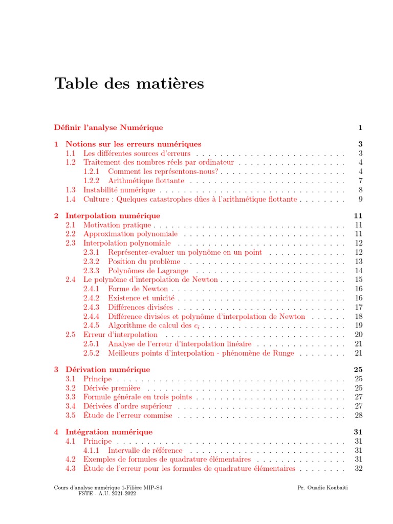 Cours M148 | PDF
