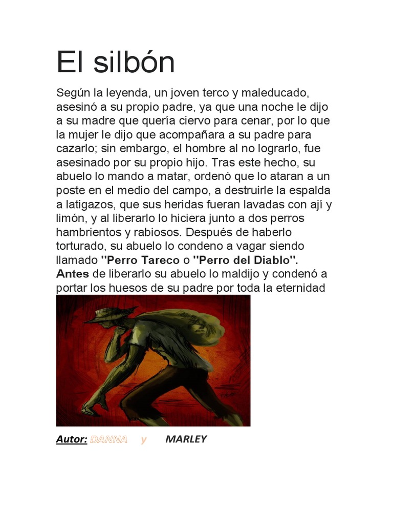La leyenda del Silbón: historia y mito | PDF | Poesía | Clásicos