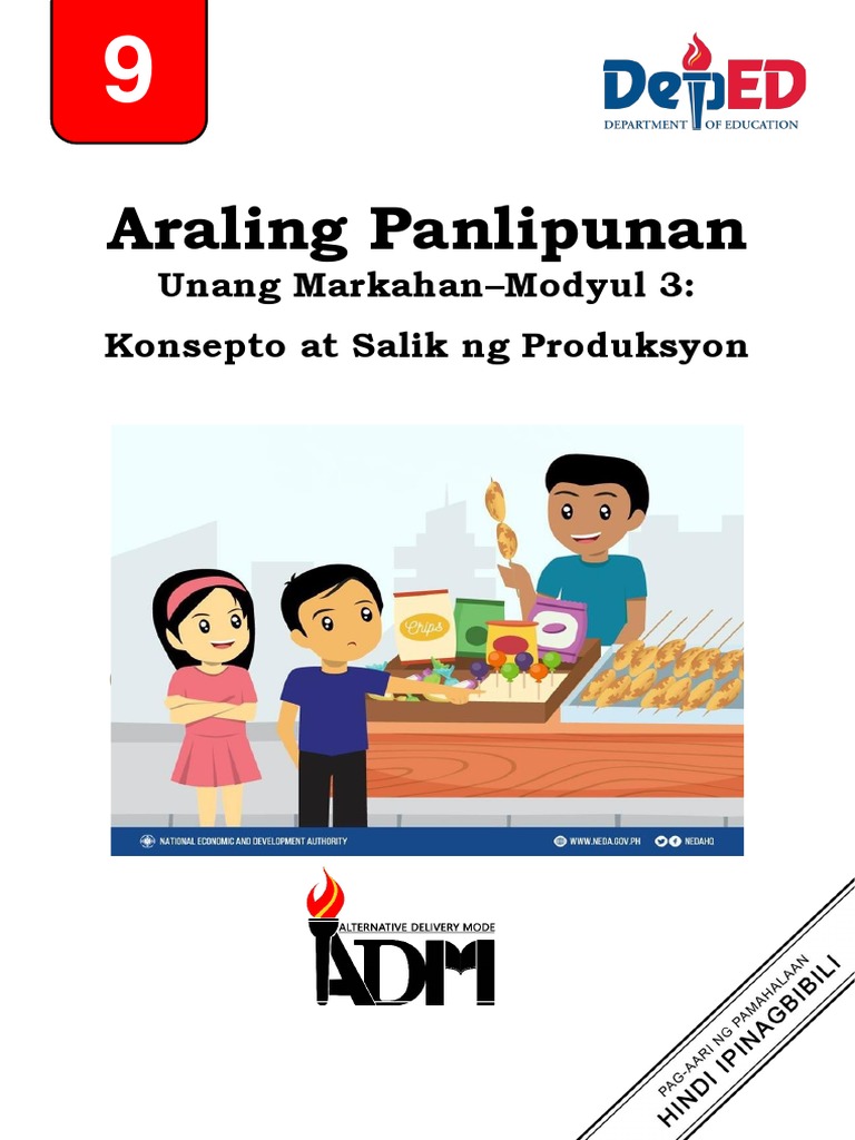 ADM - AP9 - Modyul 3 - MELC | PDF