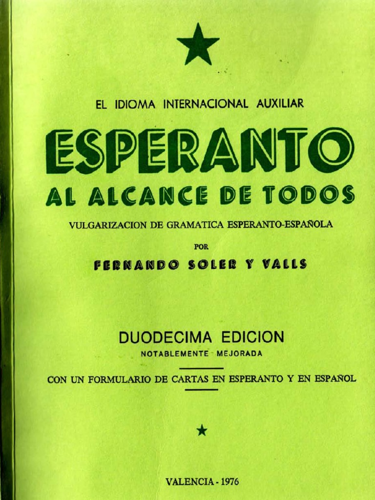 Esperanto Al Alcance de Todos | PDF Esperanto Al Alcance de Todos | PDF