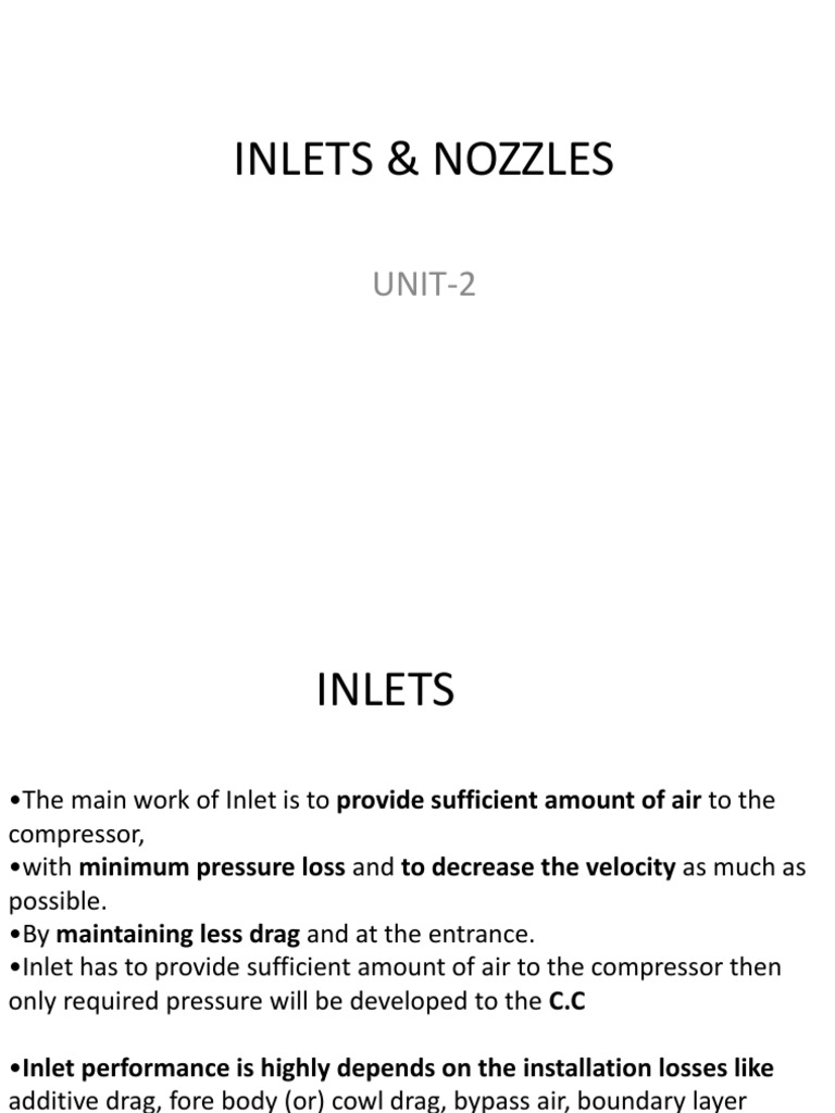 inlets and nozzles_60e9f047dbbcf9dbd1a280dba6c64890 | PDF | Nozzle ...