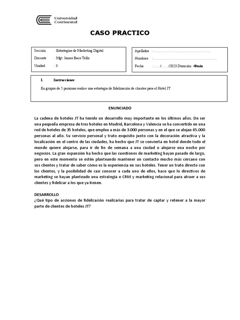 Caso Practico 1 | PDF
