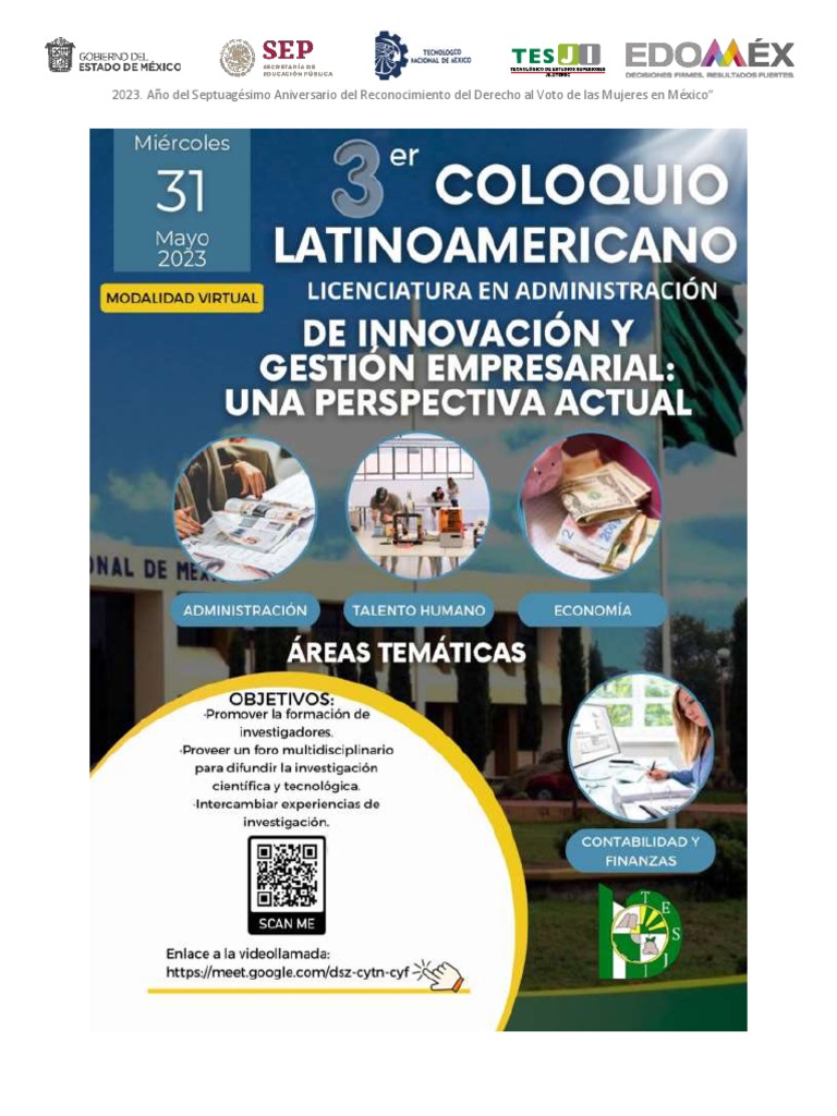 Programa Coloquio 2023d | PDF