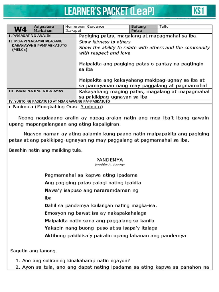 Q4 HGP 3 Week4 | PDF