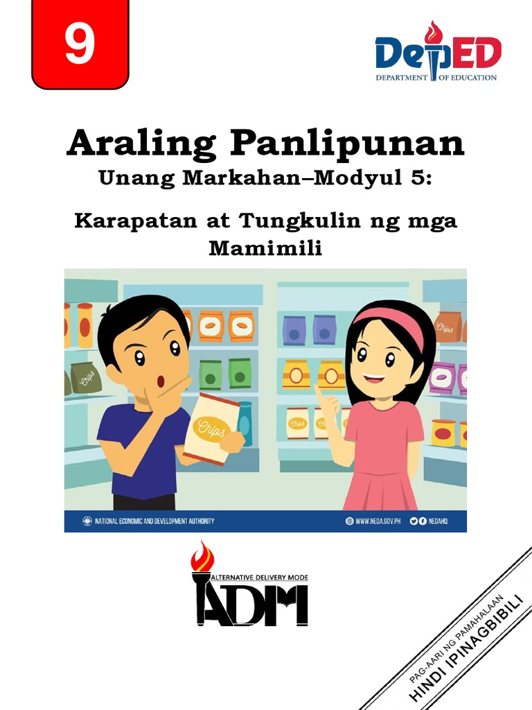 ADM - AP9 - Modyul 5 - MELC | PDF