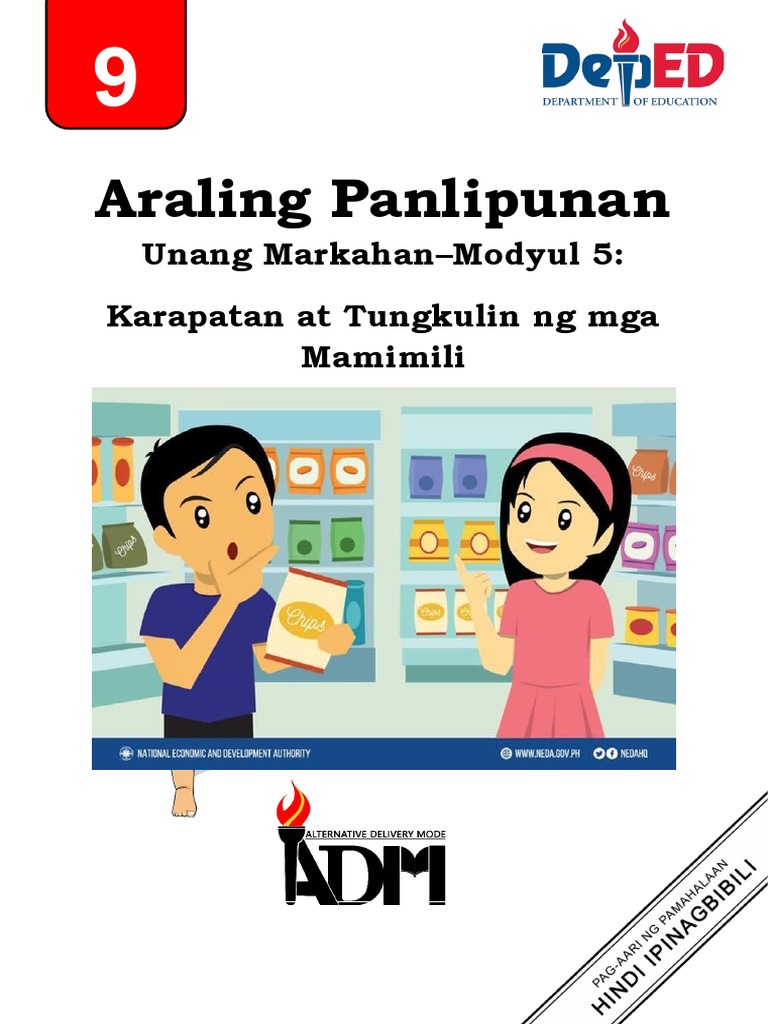 ADM - AP9 - Modyul 5 - MELC | PDF