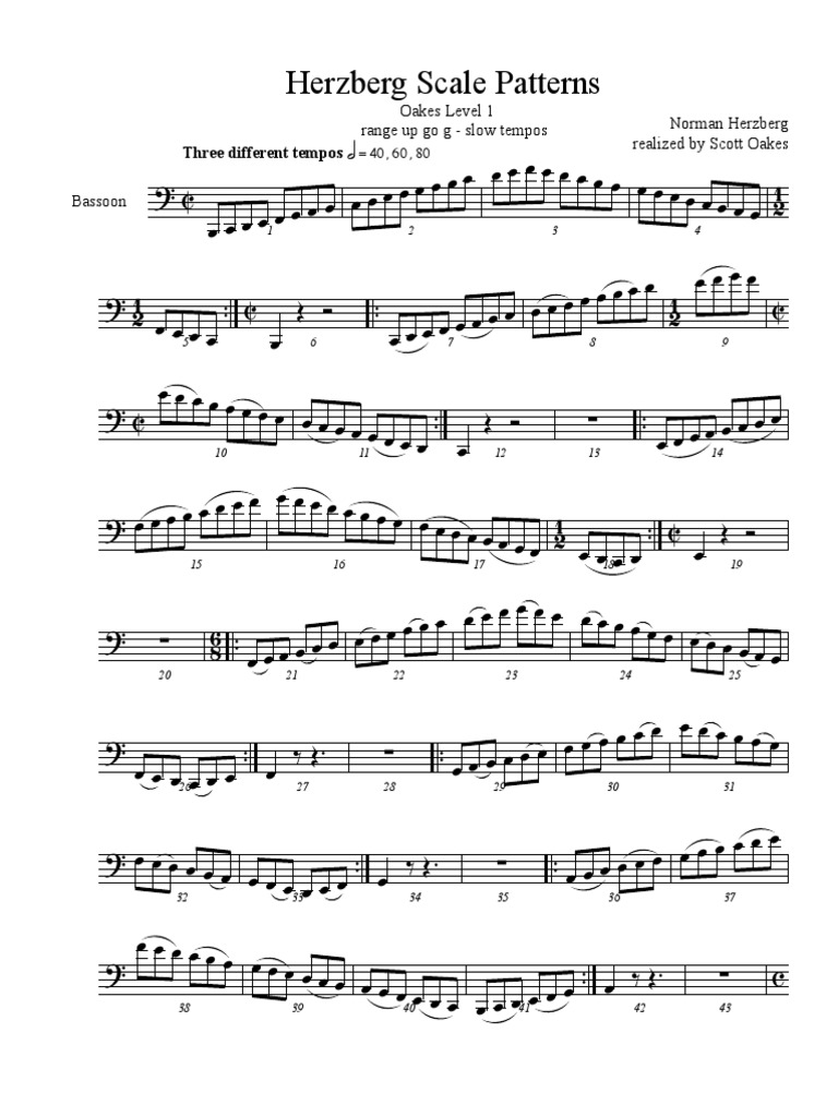 Herzberg Scales L1.mus | PDF