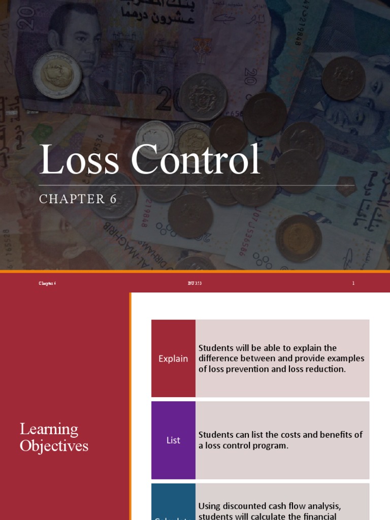 Loss Control Student | PDF | Net Present Value | Risk