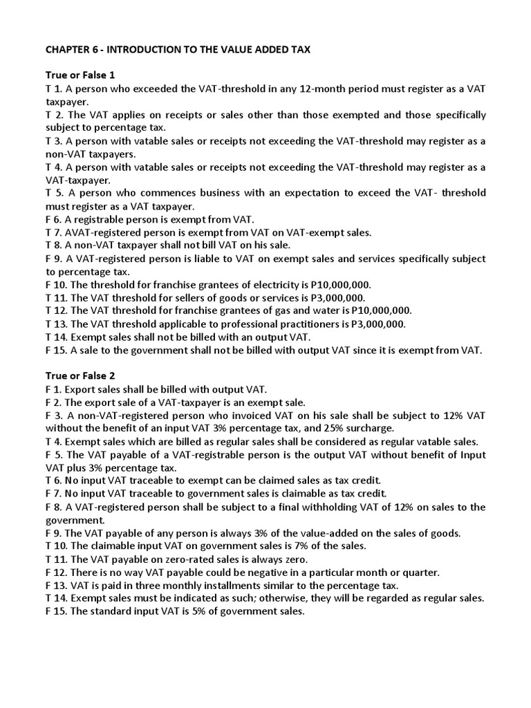 Bustax Chap6 Theory and Problems | PDF | Finance & Money Management