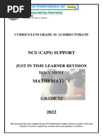 Grade 12 Functions and Graphs | PDF | Teaching Mathematics