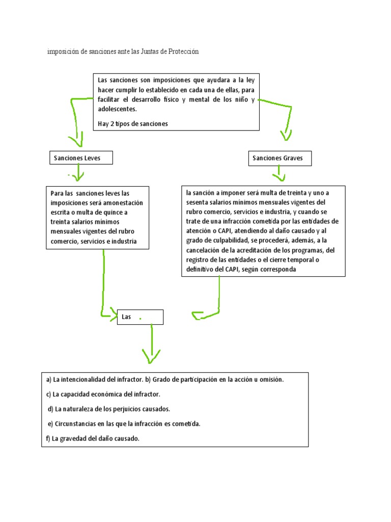 Imposición de Sanciones Ante Las Juntas de Protección | PDF