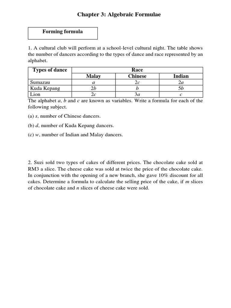 Chapter 3 | PDF | Mathematics
