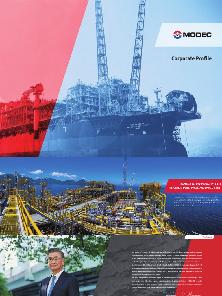 Modec Brochure en | PDF | Offshore Drilling | Resource Extraction