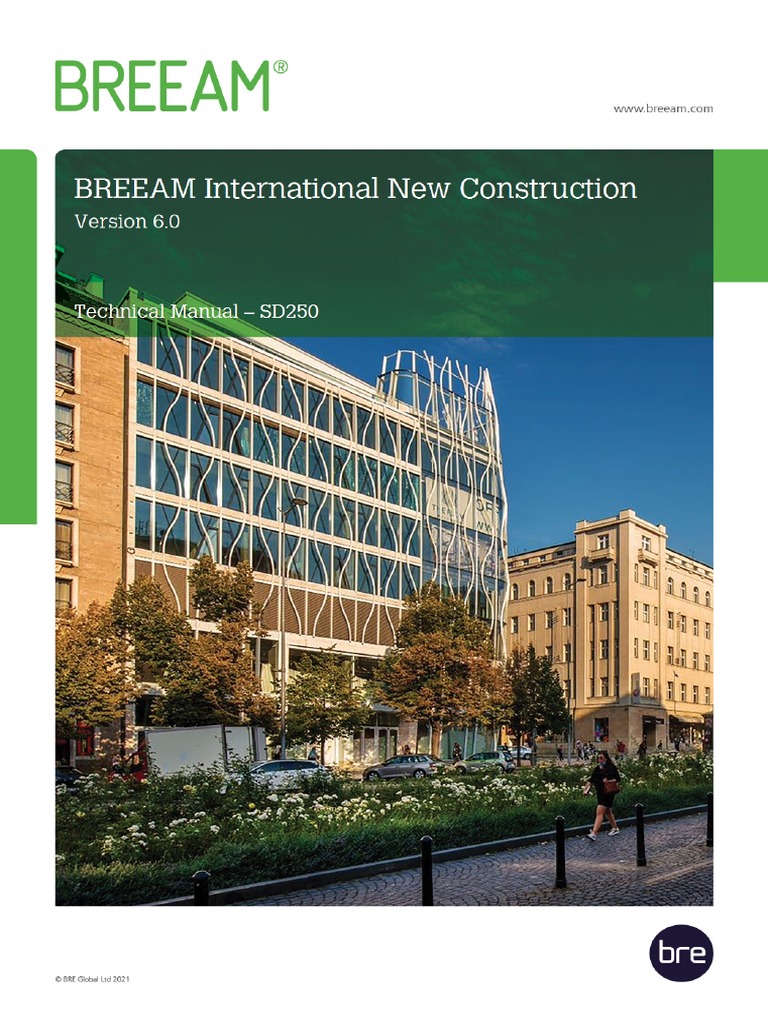 sd250 Breeam International New Construction Version 6 | PDF