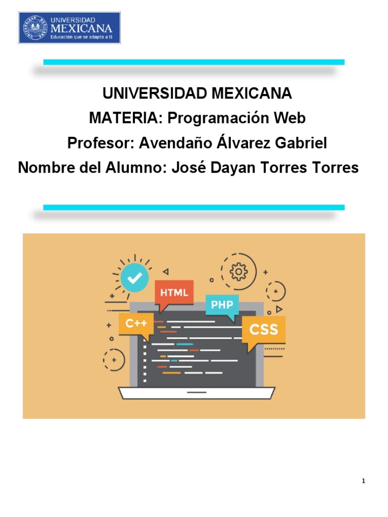 Validación Web con Estructuras de Control | PDF