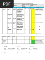 Risk Assessment Tower Crane | PDF | Crane (Machine) | Risk