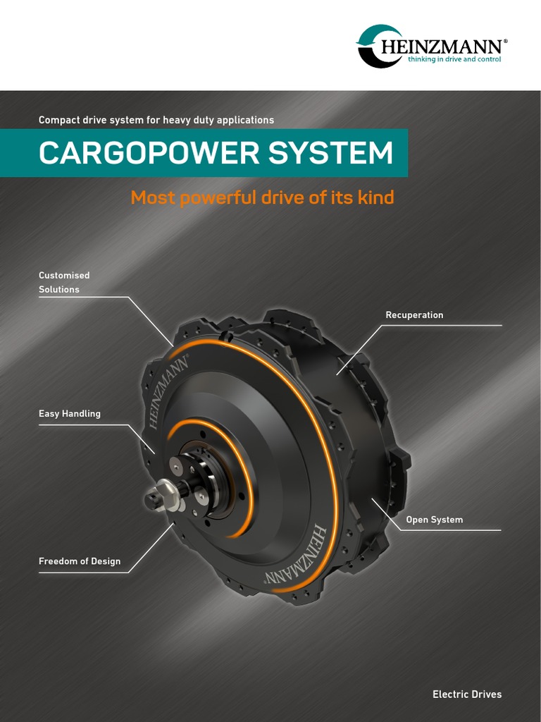 LEA CargoPower System e | PDF | Electric Motor | Axle